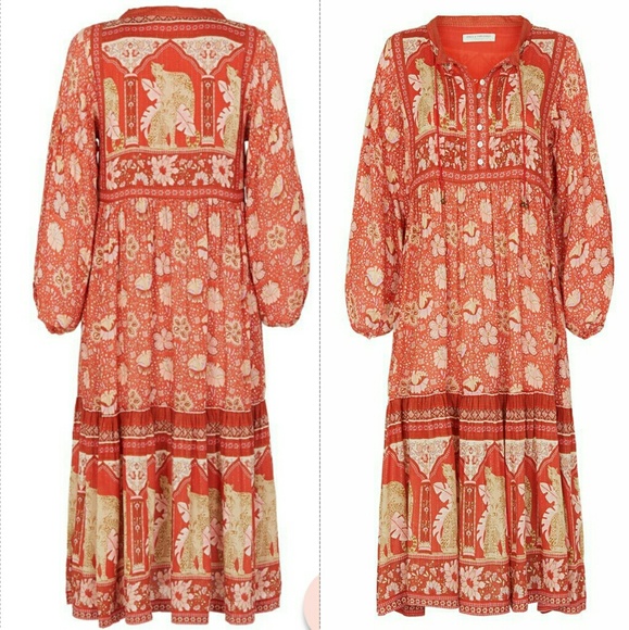Spell | Dresses | New Spell Designs Poinciana Gown Cherry S Dress ...